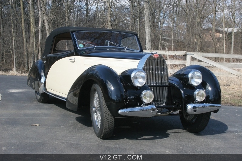 Bugatti Type 57C Drophead Coupe / Classic news / GT Classic - V12 GT ...