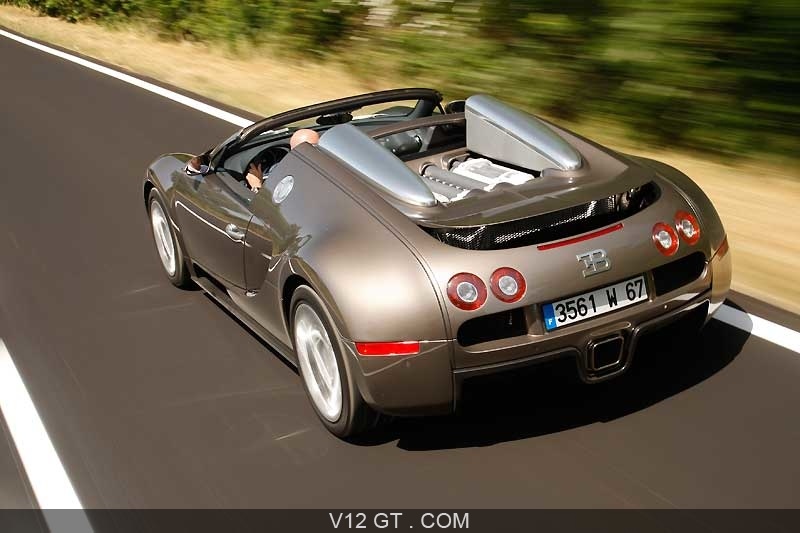 Bugatti Veyron Grand Sport marron 3/4 ar / Bugatti / Photos GT / Les ...