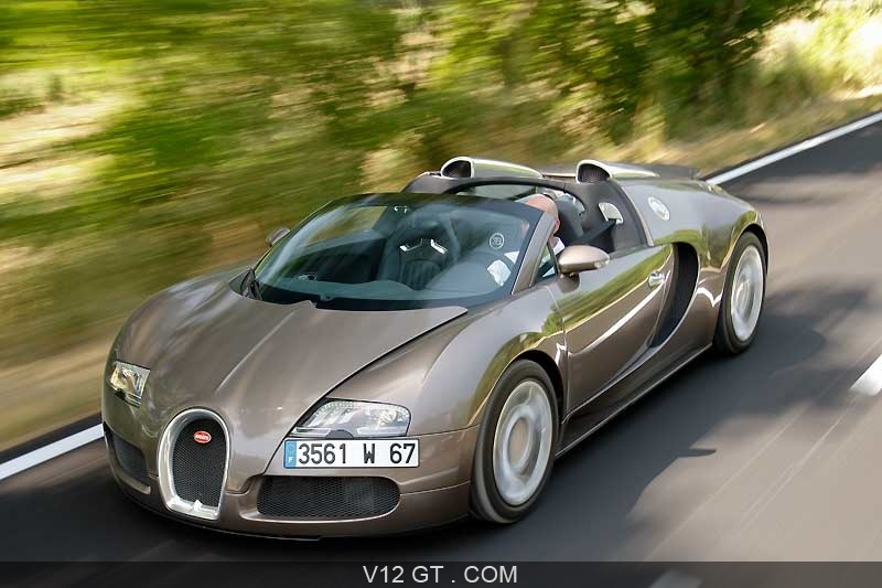 Bugatti Veyron Grand Sport marron 3/4 av / Bugatti / Photos GT / Les ...