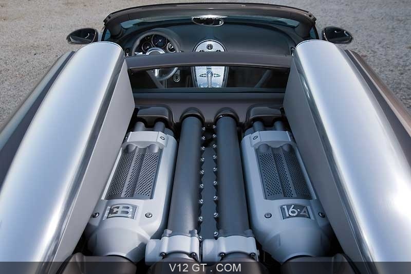 Bugatti Veyron Grand Sport marron moteur / Bugatti / Photos GT / Les ...