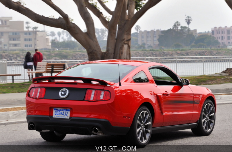 Ford Mustang GT CS rouge 3/4 arrière droit 2 / Ford / Photos GT / Les ...