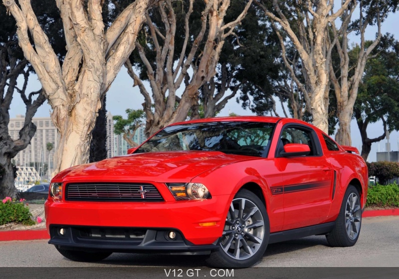 Ford Mustang GT CS rouge 3/4 avant gauche 6 / Ford / Photos GT / Les ...