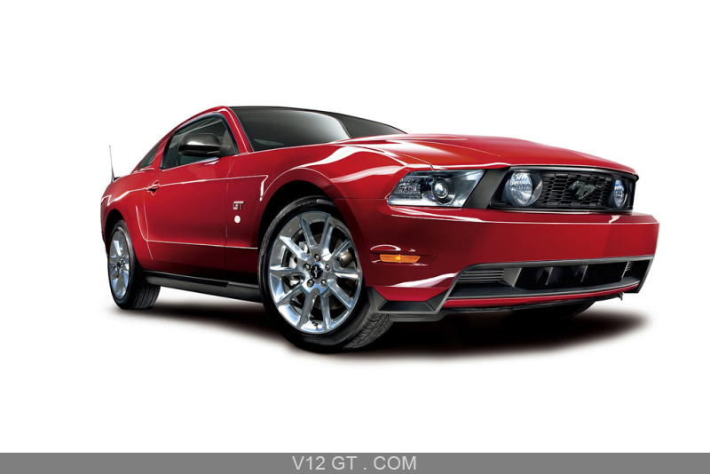 Ford Mustang GT rouge 3/4 avant droit / Ford / Photos GT / Les plus ...
