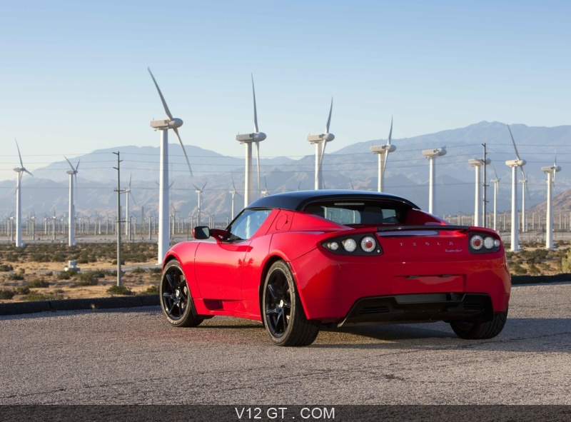 Fiche technique de la Tesla Roadster Sport