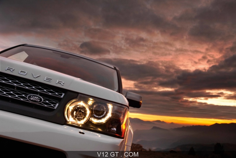 Range Rover Sport Supercharged blanc phare avant / Range Rover / Photos ...