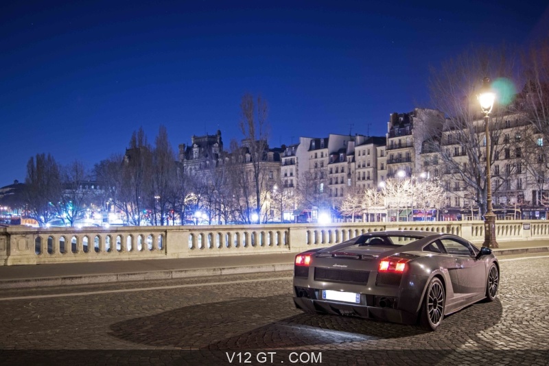 Les GT sortent la nuit : Lamborghini Gallardo Superleggera / GT ...