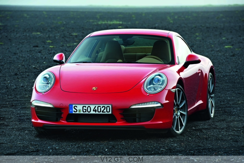 Nouvelle Porsche 911 «991» à voir au salon de Francfort 2011