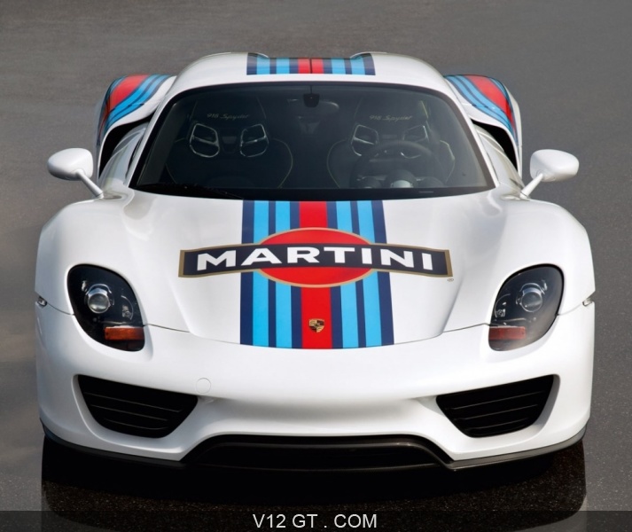 Porsche a dévoilé une 918 Spyder Concept habillée aux couleurs de ...