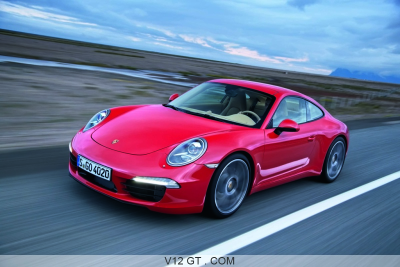 Nouvelle Porsche 911 «991» à voir au salon de Francfort 2011