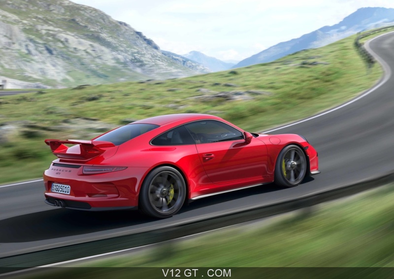 Porsche présente sa nouvelle GT3 au Salon de Genève 2013 avec un moteur ...