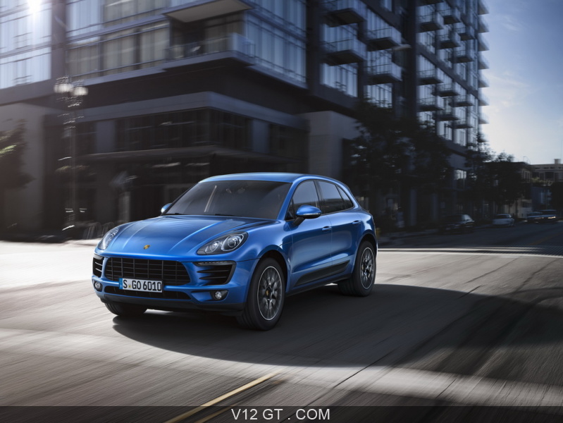 Porsche a dévoilé son nouveau SUV compact, le Macan, au Salon de Los Angeles. Il embarque deux ...