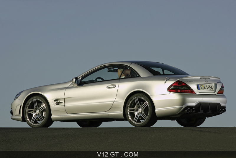 Coupé cabriolet Mercedes SL 63 mieux que le roadster SLR pour trois ...